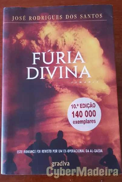 Fúria Divina - José Rodrigues dos Santos - Cyber Madeira