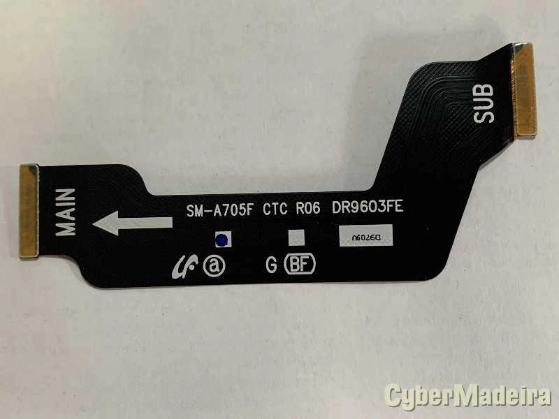 Flex Board aí conector carga Samsung A70 SM-A705 - Cyber Madeira